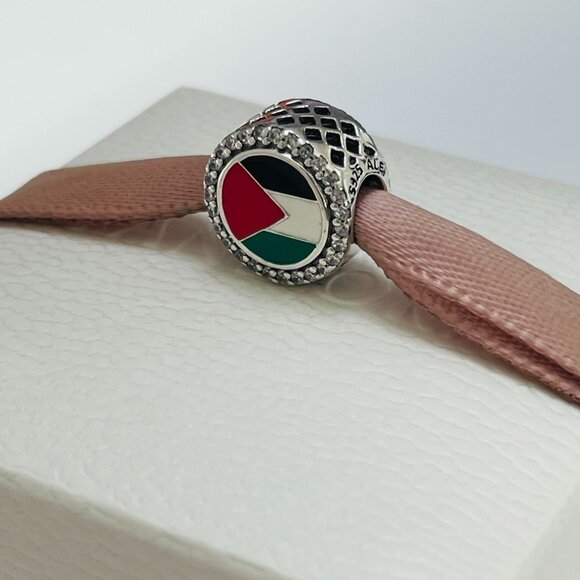 Pandora | Jewelry | Pandora Palestine Flag Exclusive Charm | Poshmark